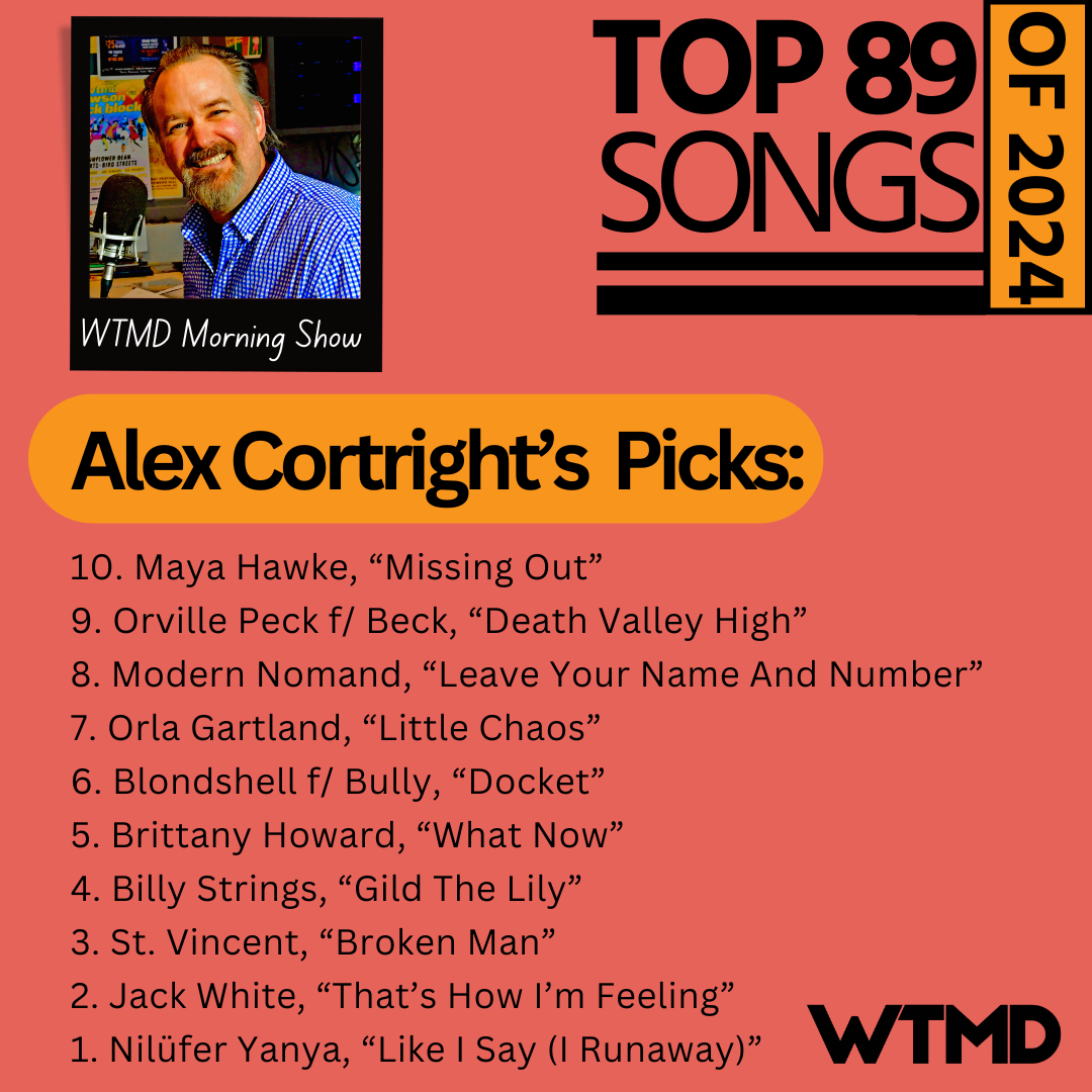 The Top 89 Songs of 2024 – WTMD 89.7